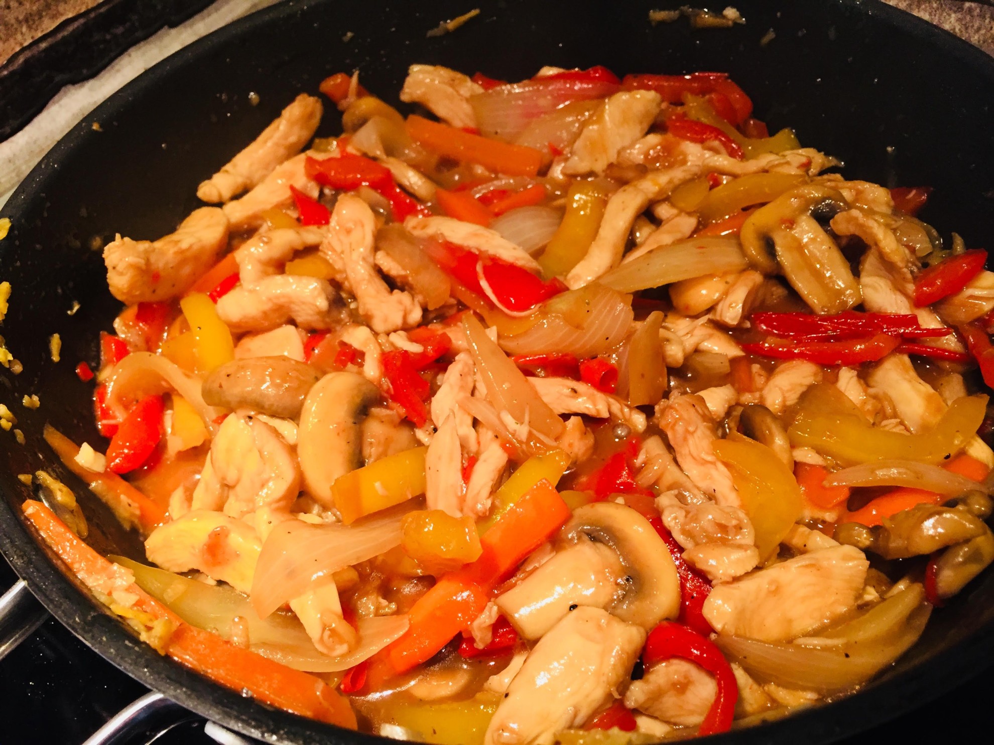 Pui picant cu legume în stil chinezesc, chinese style | Chef Nicolaie ...