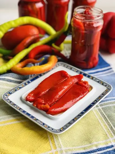 Ardei copți la borcan pentru iarnă | Chef Nicolaie Tomescu